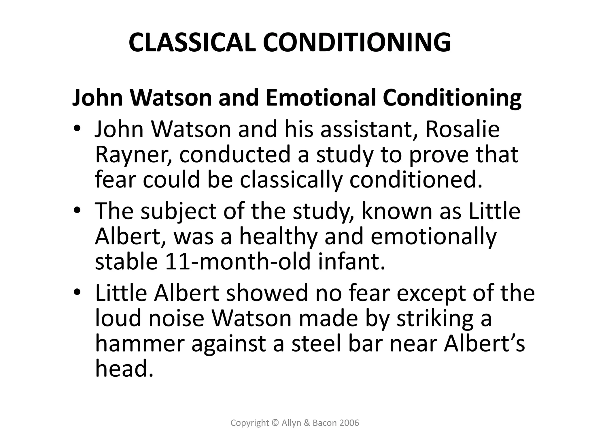 classical conditioning and discrimination | PPTX