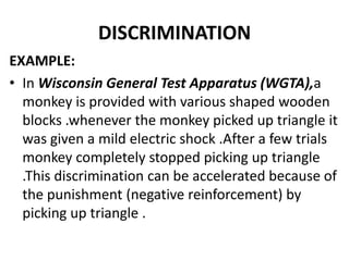 classical conditioning and discrimination | PPTX