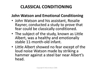 classical conditioning and discrimination | PPTX