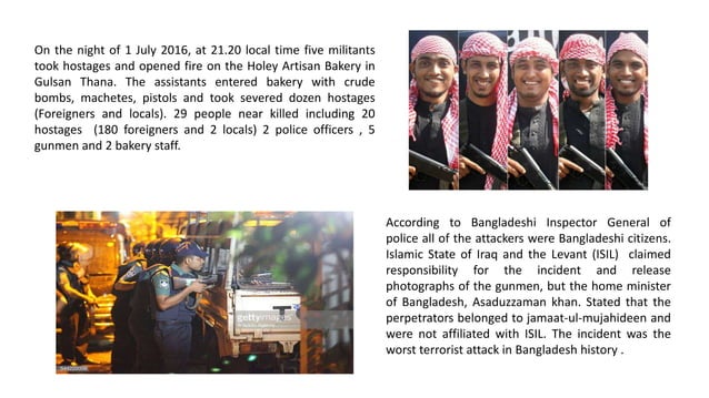Holy Artisan Attack Dhaka | PPT
