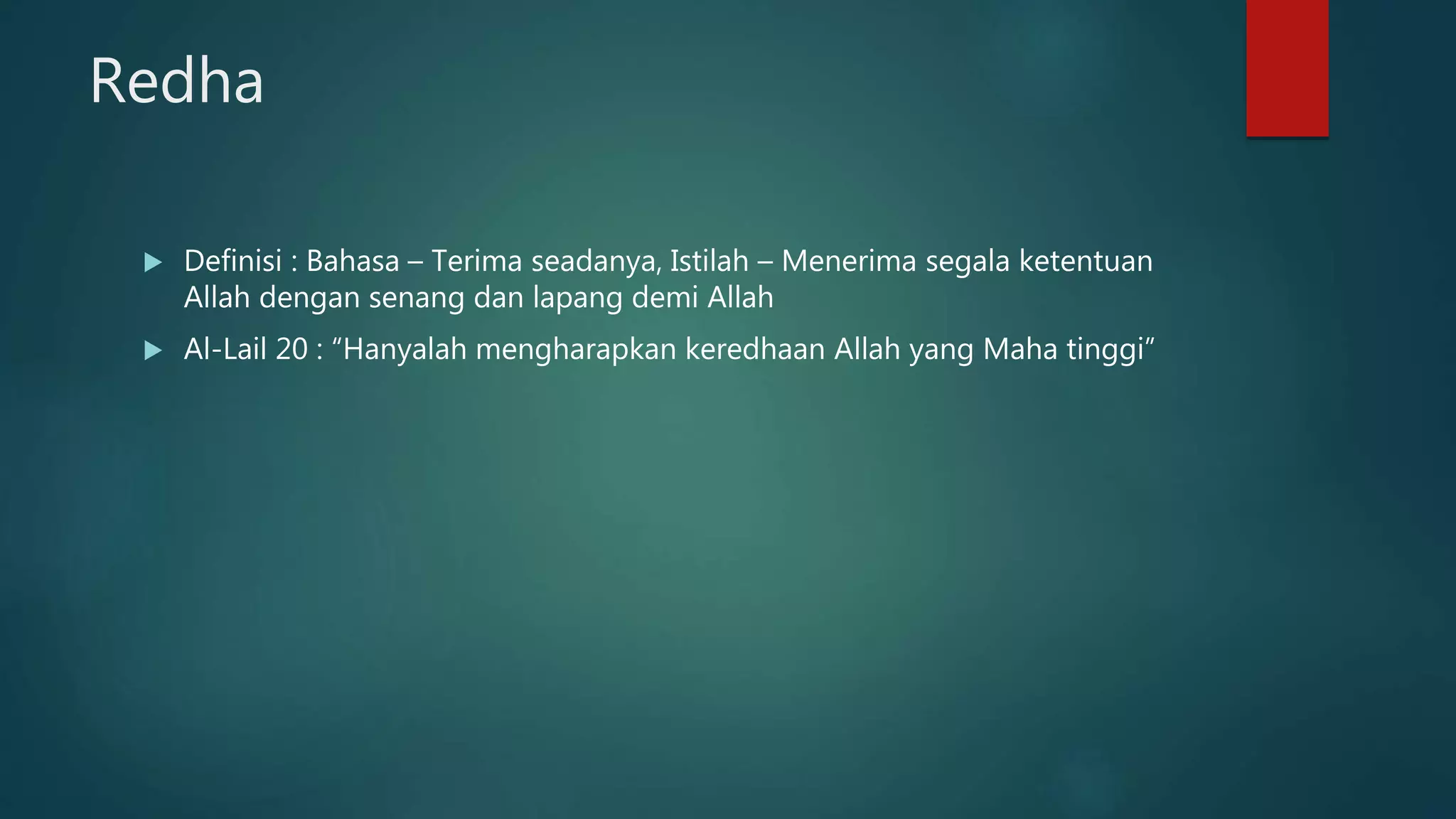 Akhlak Islamiyyah, Sifat-Sifat Mahmudah | PPTX