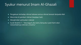 Akhlak Islamiyyah, Sifat-Sifat Mahmudah | PPTX