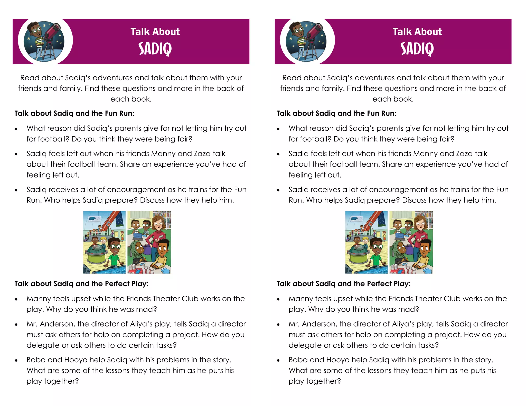 Sadiq Discussion Questions | PDF