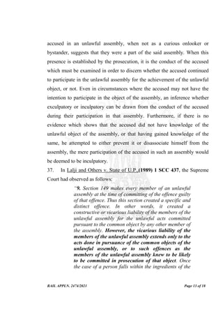 Sadiq order hc | PDF