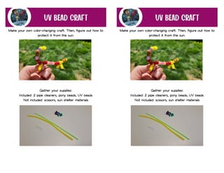 Sadiq UV Bead Craft Instructions | PDF