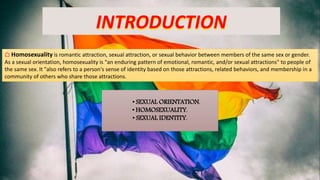 Homosexuality | PPTX