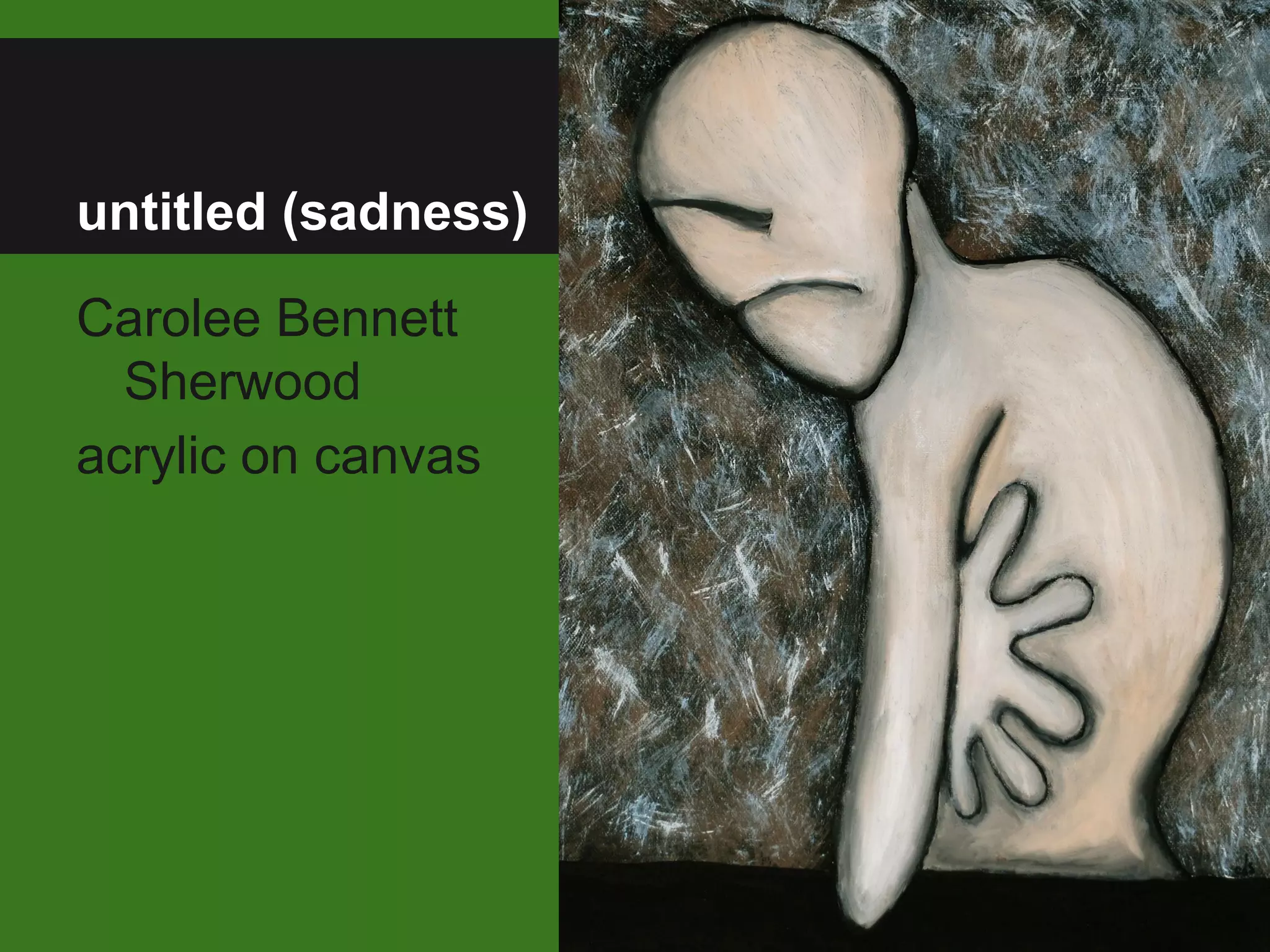 Student Example: Sadness #2 | PPT | Arts and Crafts | Hobbies & Interests