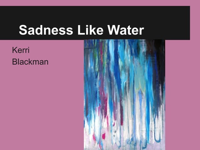 Student Example: Sadness #2 | PPT | Arts and Crafts | Hobbies & Interests
