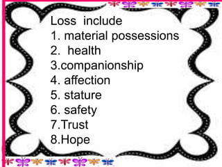 Sadness flies away on the wings of time. | PPTX