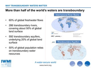 Managing Transboundary Waters for Sustainable Development ...