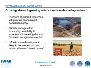 Managing Transboundary Waters for Sustainable Development ...