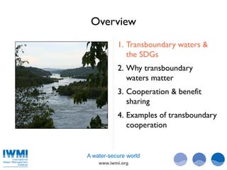 Managing Transboundary Waters for Sustainable Development ...