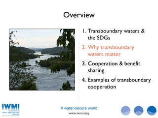 Managing Transboundary Waters for Sustainable Development ...