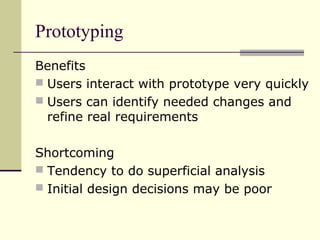 Comparative Study and Evulation of system analysis and design methods ...