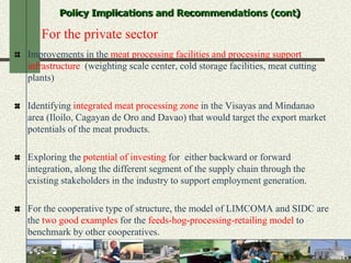 SADP Livestock Report Findings, Davao City, June 10, 2009 | PPT