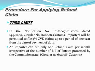 Special Additional Duty- Customs | PPSX