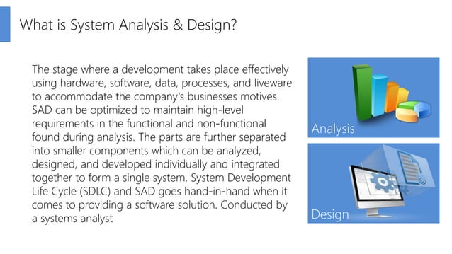 SAD System Analyze and Design | PPT