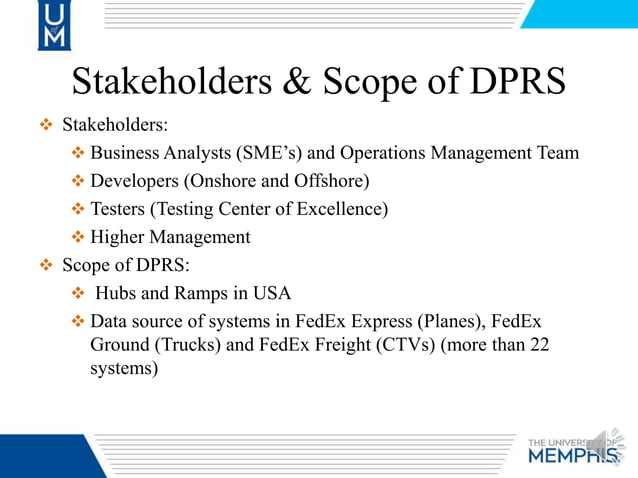 Sad project fed_ex_express | PPTX