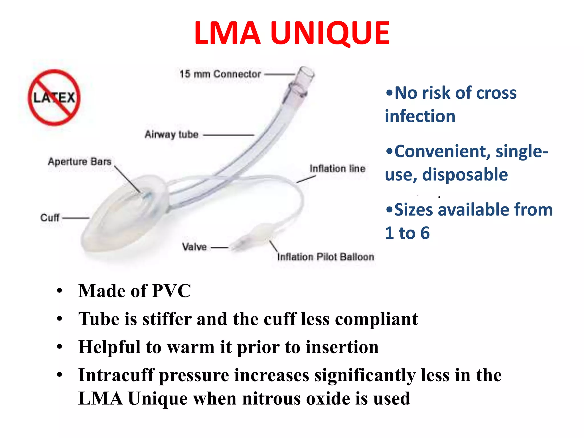supraglottic airway devices | PPTX