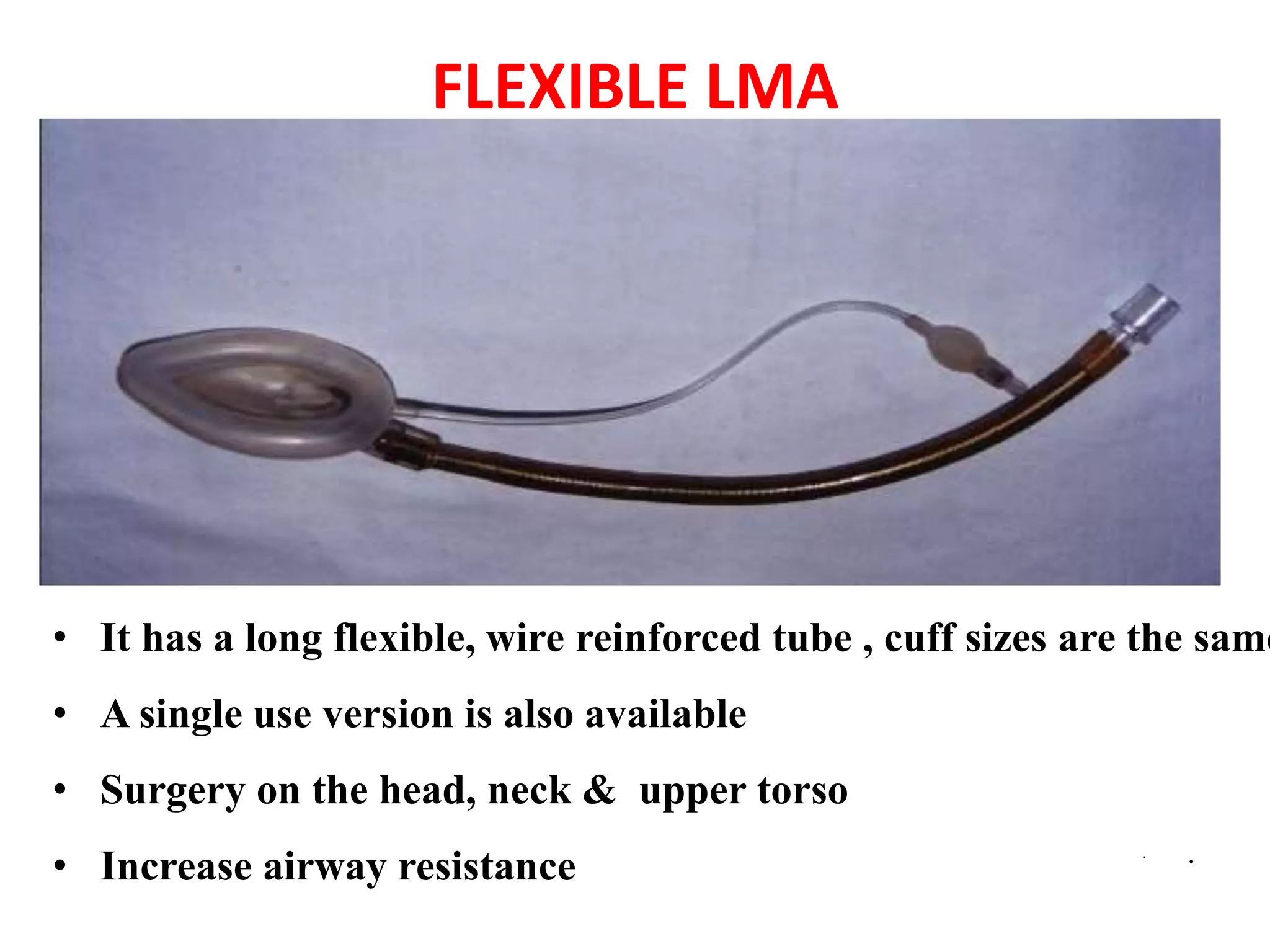 supraglottic airway devices | PPTX