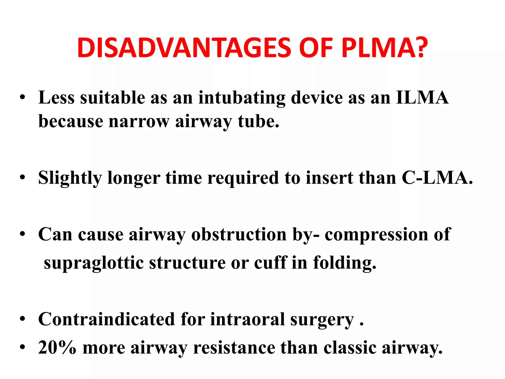 supraglottic airway devices | PPTX