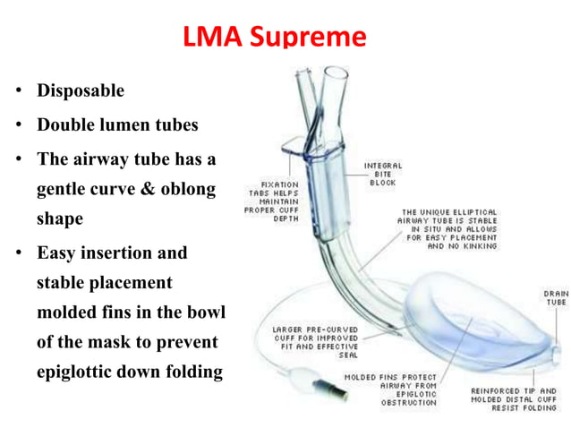 supraglottic airway devices | PPTX