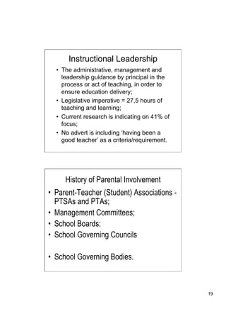 SADTU Gauteng Education Conference - IM&G | PDF