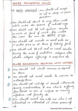 Sadvritta-Class- Notes-Ayurveda-Good-Conducts- | PDF