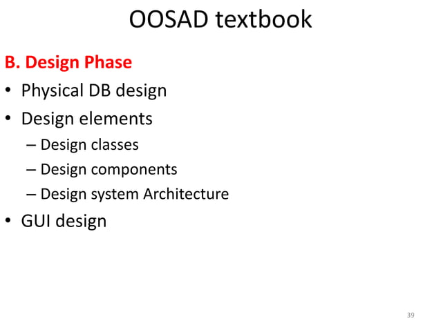 Structured Vs Object Oriented Analysis And Design