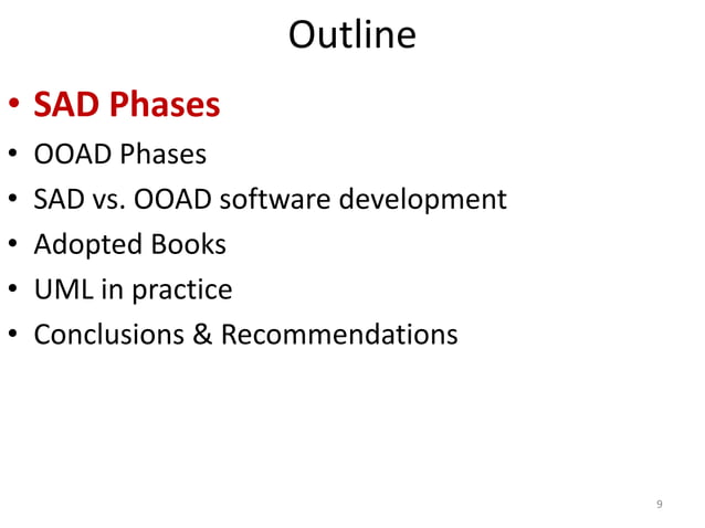 Structured Vs Object Oriented Analysis And Design