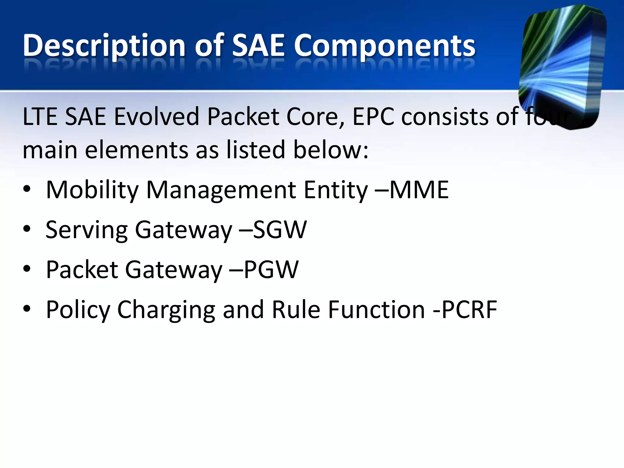 Sae epc overview | PPT