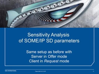 Insights on the Configuration and Performances of SOME/IP Service ...