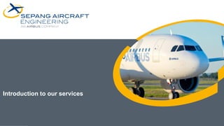 Sepang Aircraft Engineering Corporate Presentation 2018 | PDF