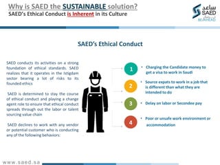 Saed international profile (e) | PDF