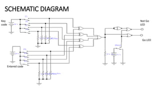 simple combinational lock | PPTX