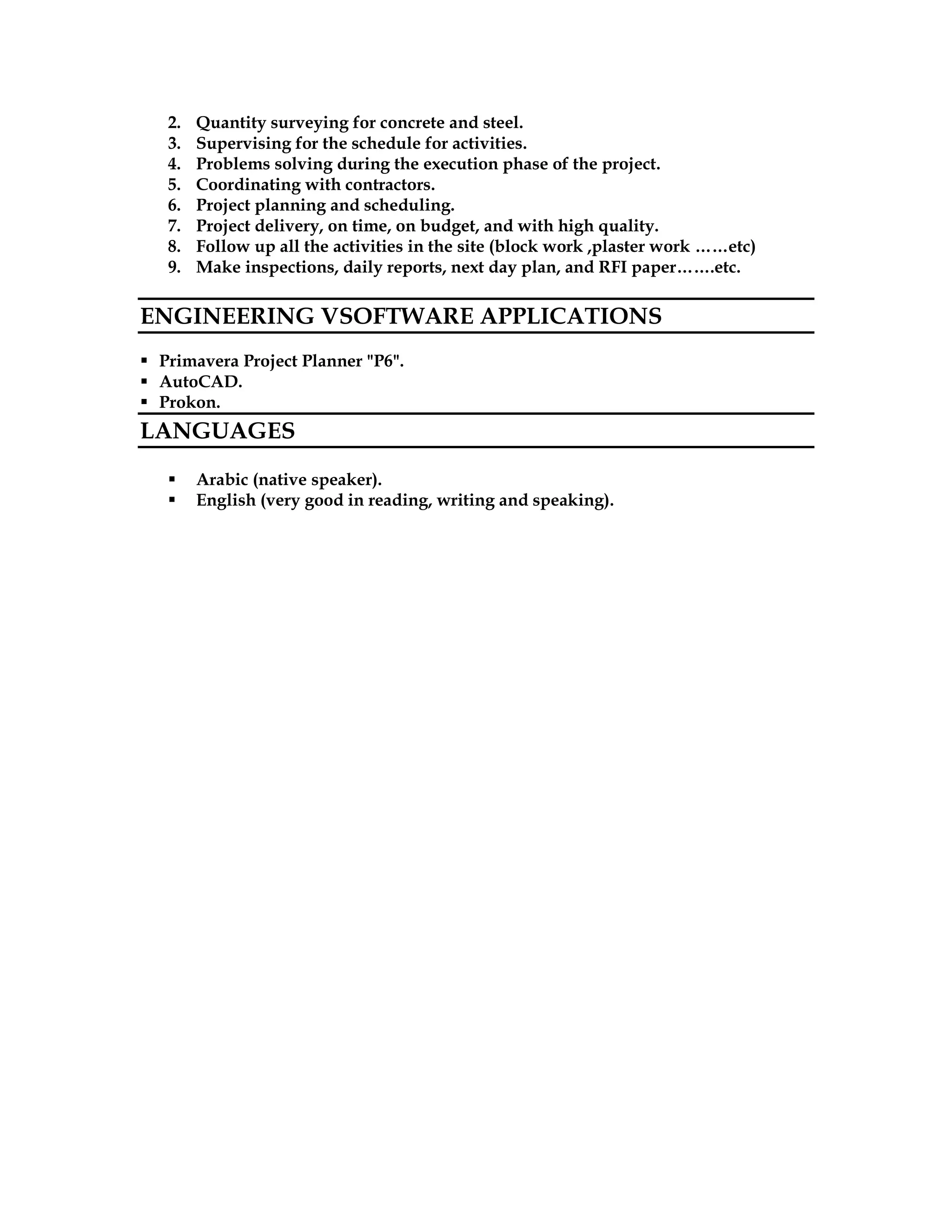 Saeed hamdan cv updated | PDF