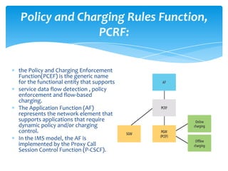 Introduction to Evolved Packet Core Networks | PPTX