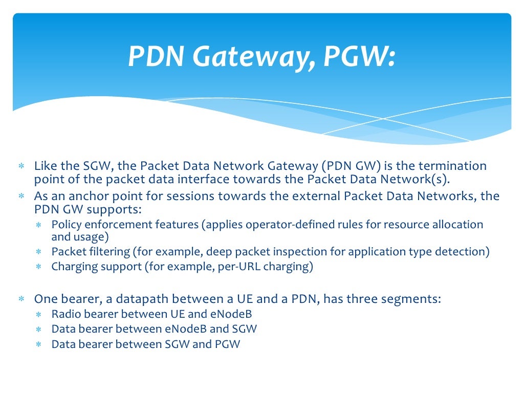 Introduction to Evolved Packet Core Networks