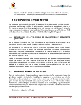 INFORME DE DEFINICIÓN DE HITOS Y/O MEDIDAS DE ADMINISTRACIÓN Y ...