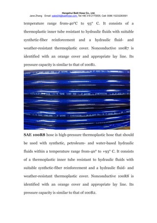 Sae hydraulic hose | PDF