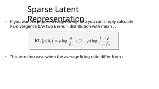 Introduction to Sparse Autoencoders and its applications | PPT