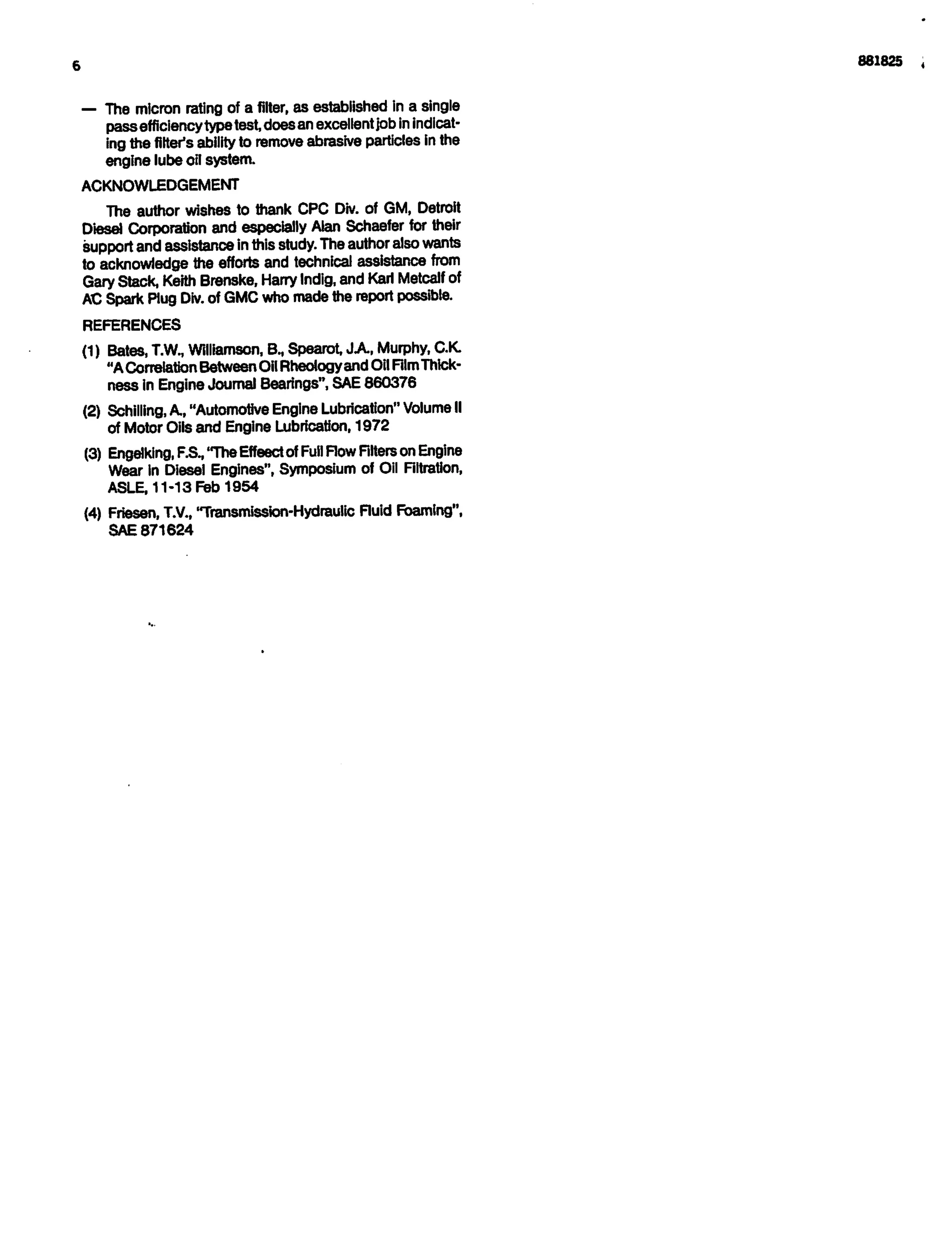 Sae paper 881825 | PDF