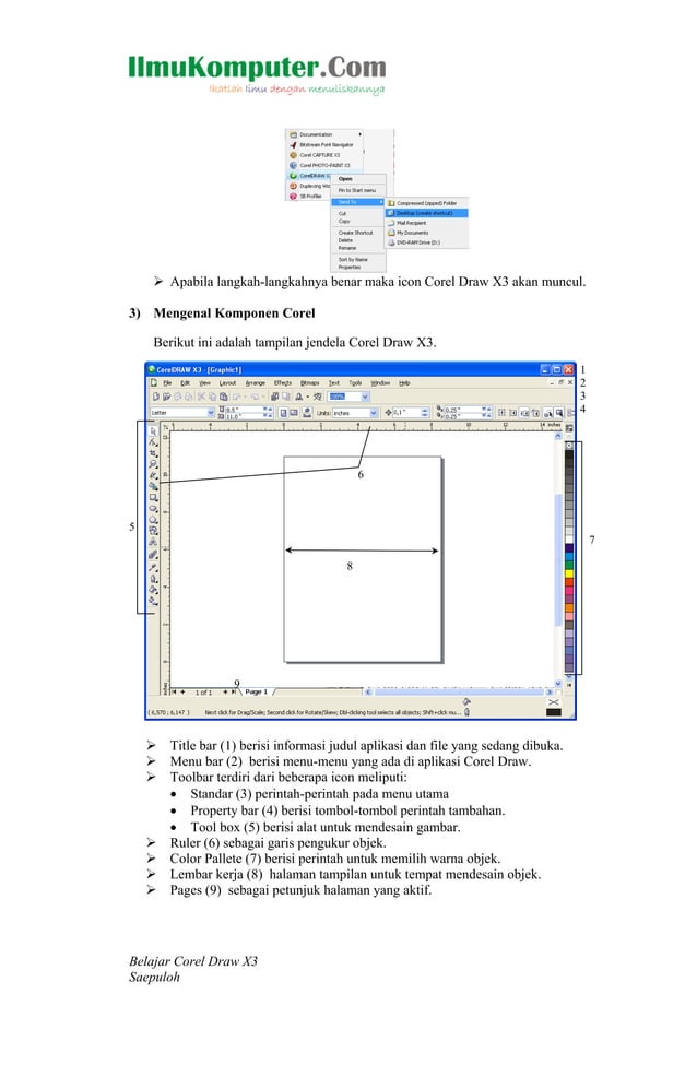 Saepuloh belajar-corel-draw | PDF