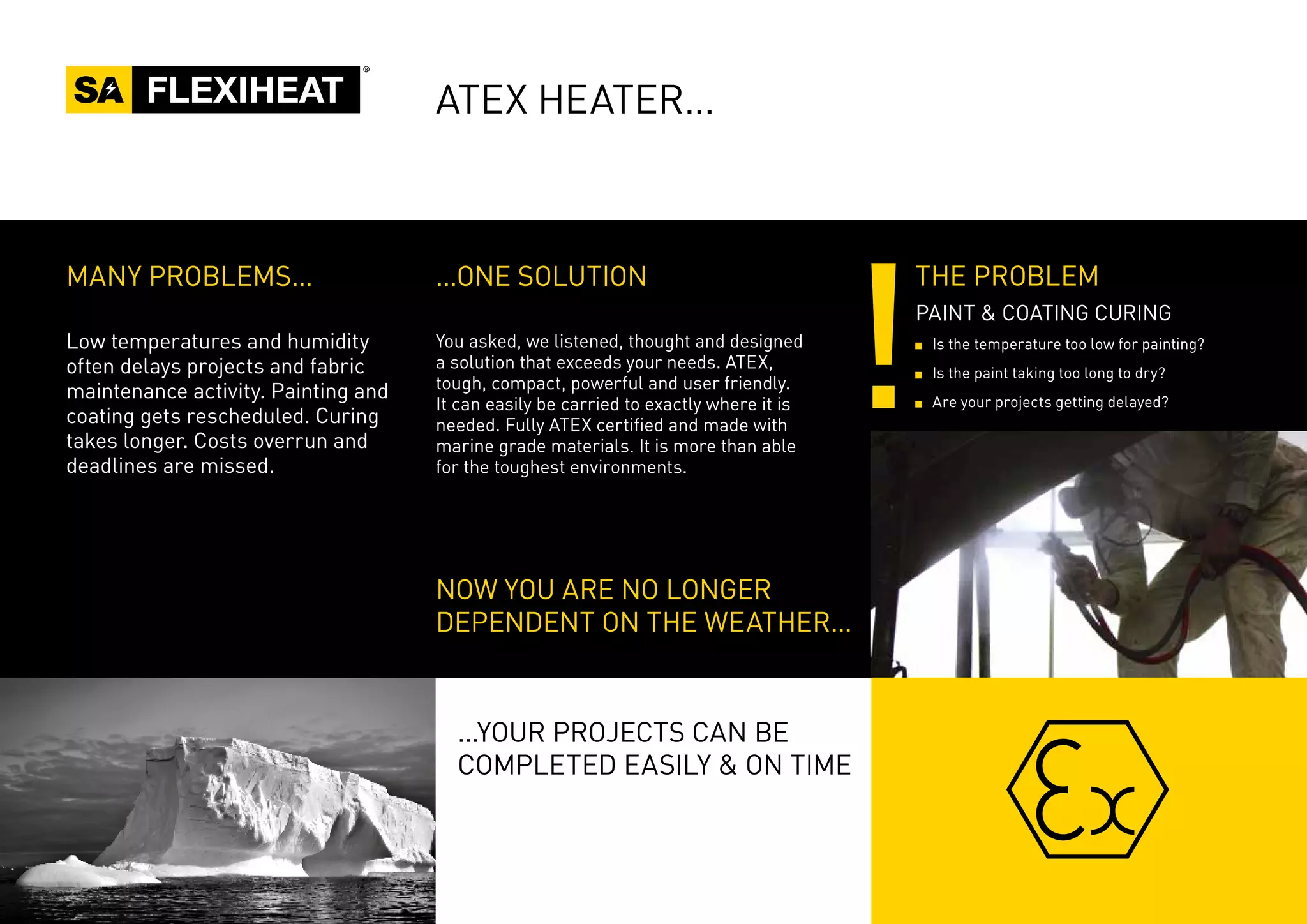 SA Equip - SA Flexiheat SAPH15 400CEA ATEX Heaters | PDF