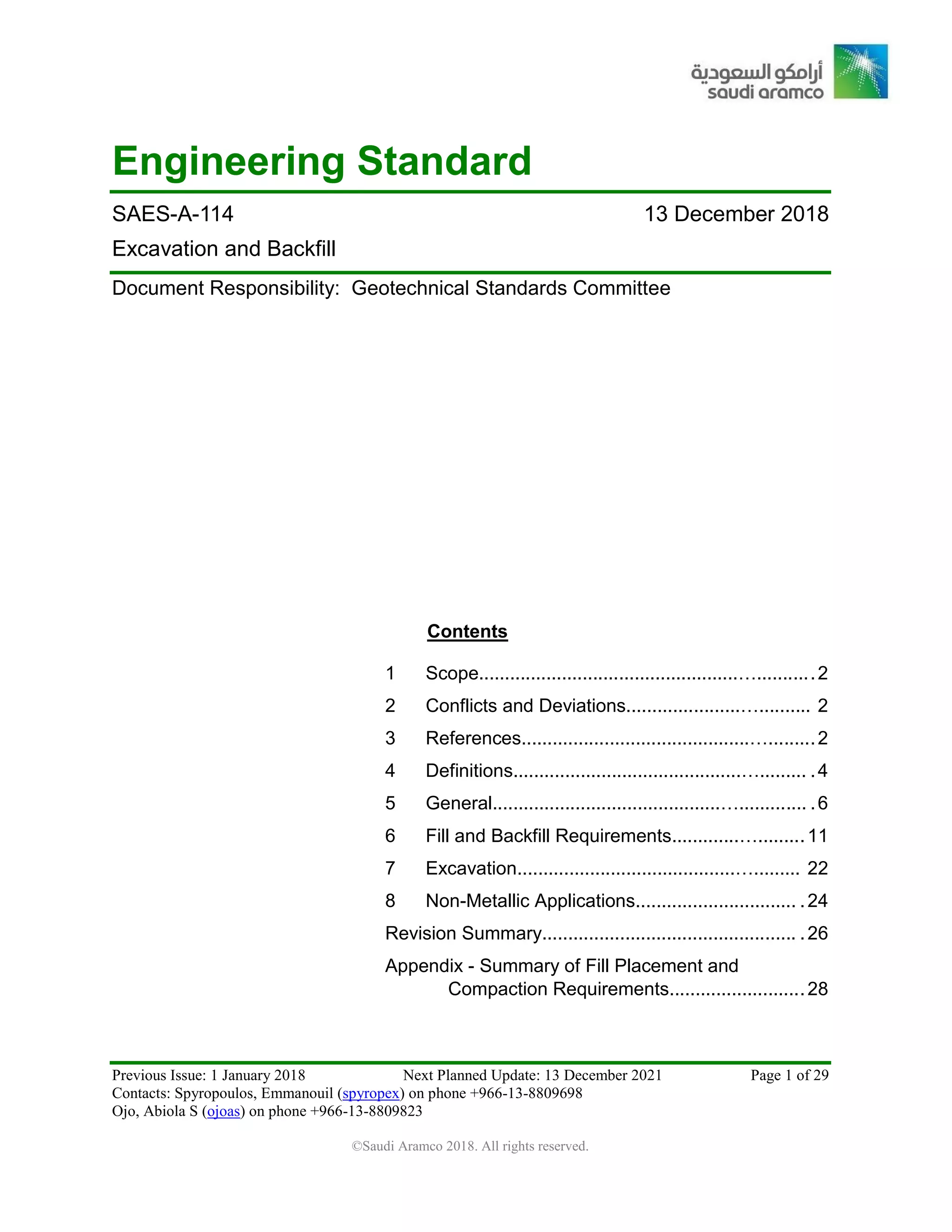 Saes a-114 | PDF