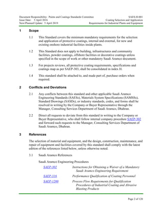 Saes h-001 - 2016 | PDF