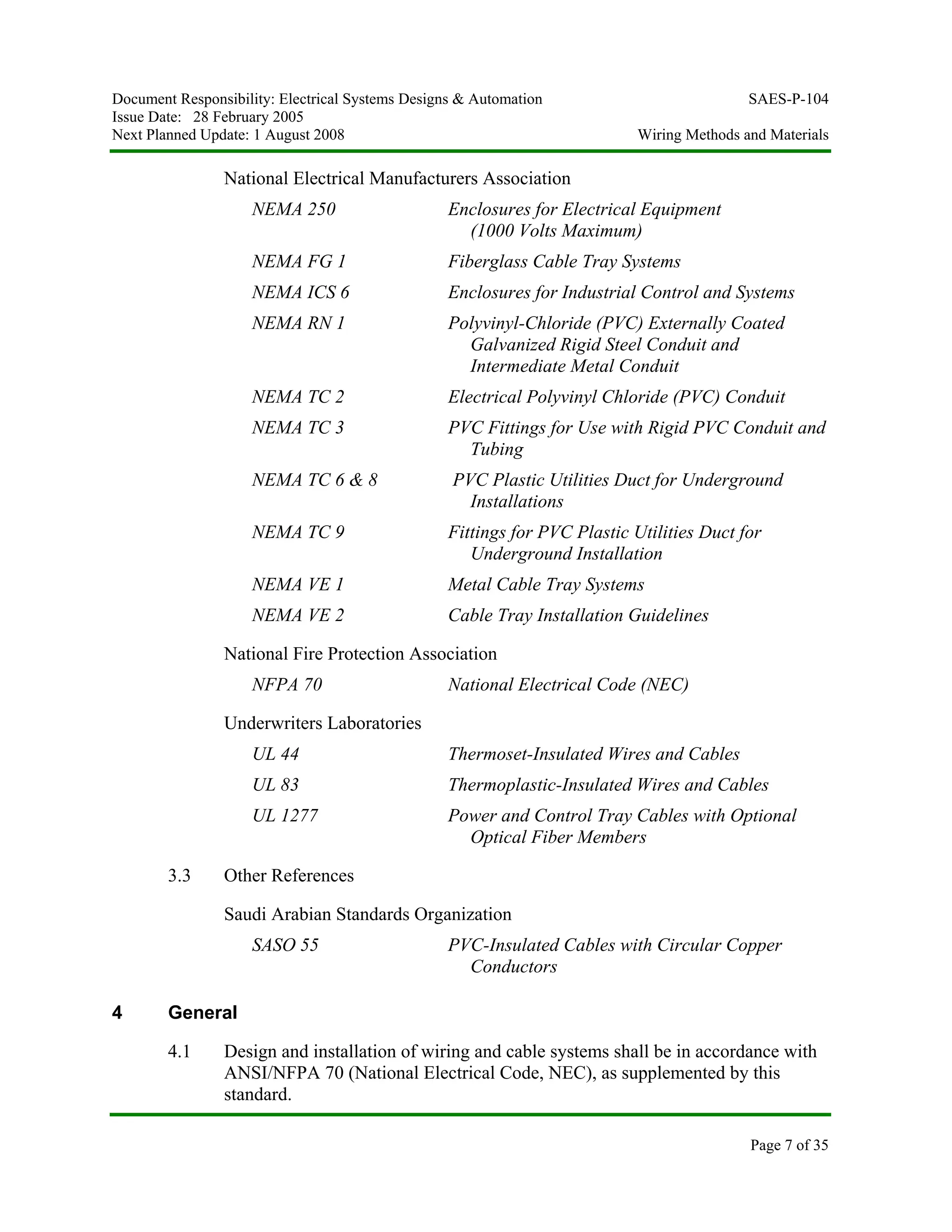 Engineering Standards Wiring methods.pdf