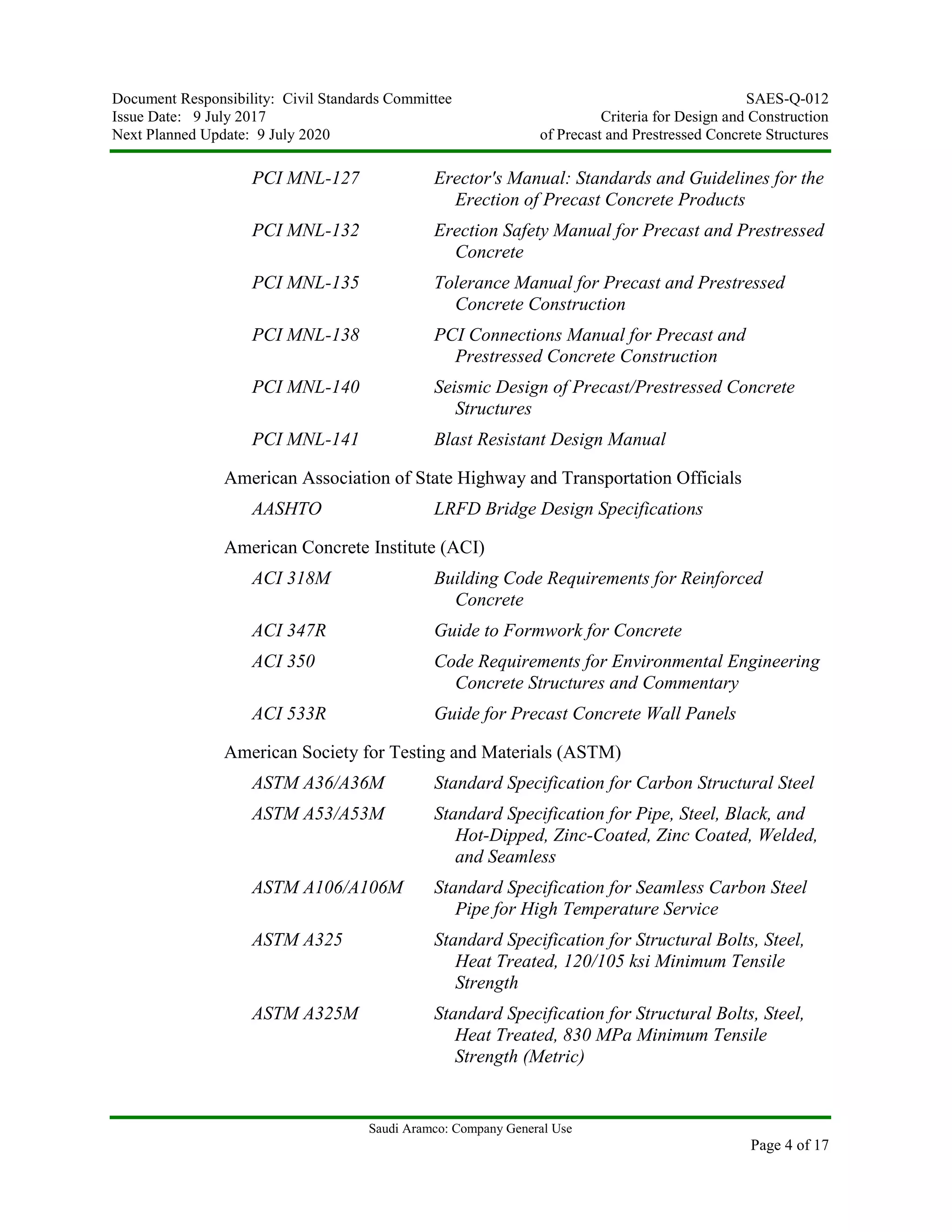Saes q-012 | PDF