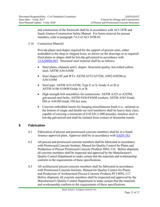 Saes q-012 | PDF