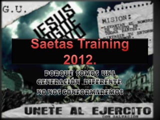 Saetas training presentation | PPTX
